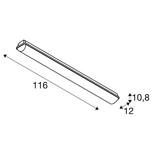 SLV IMPERVA CW Walls, Paths, entrances, LED spot, Surface-Mounted Light ...