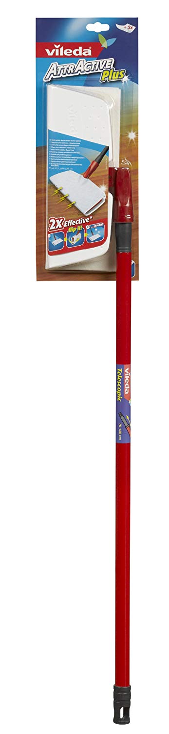 Vileda VIL125870 Attractive Plus Mop And Telescopic Handle – BigaMart
