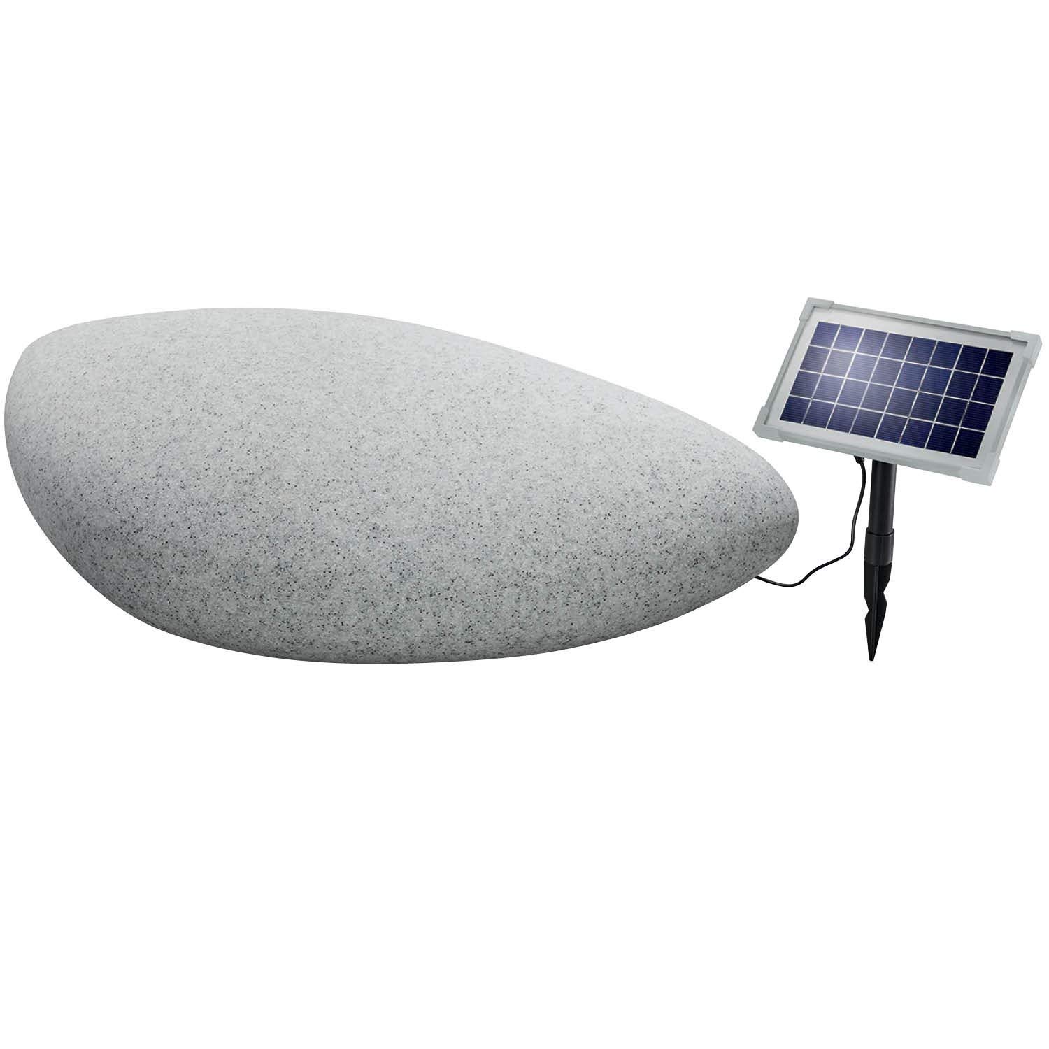 Esotec Solar Steinleuchte, Genuine Stone Light Colour Selectable 106066 ...