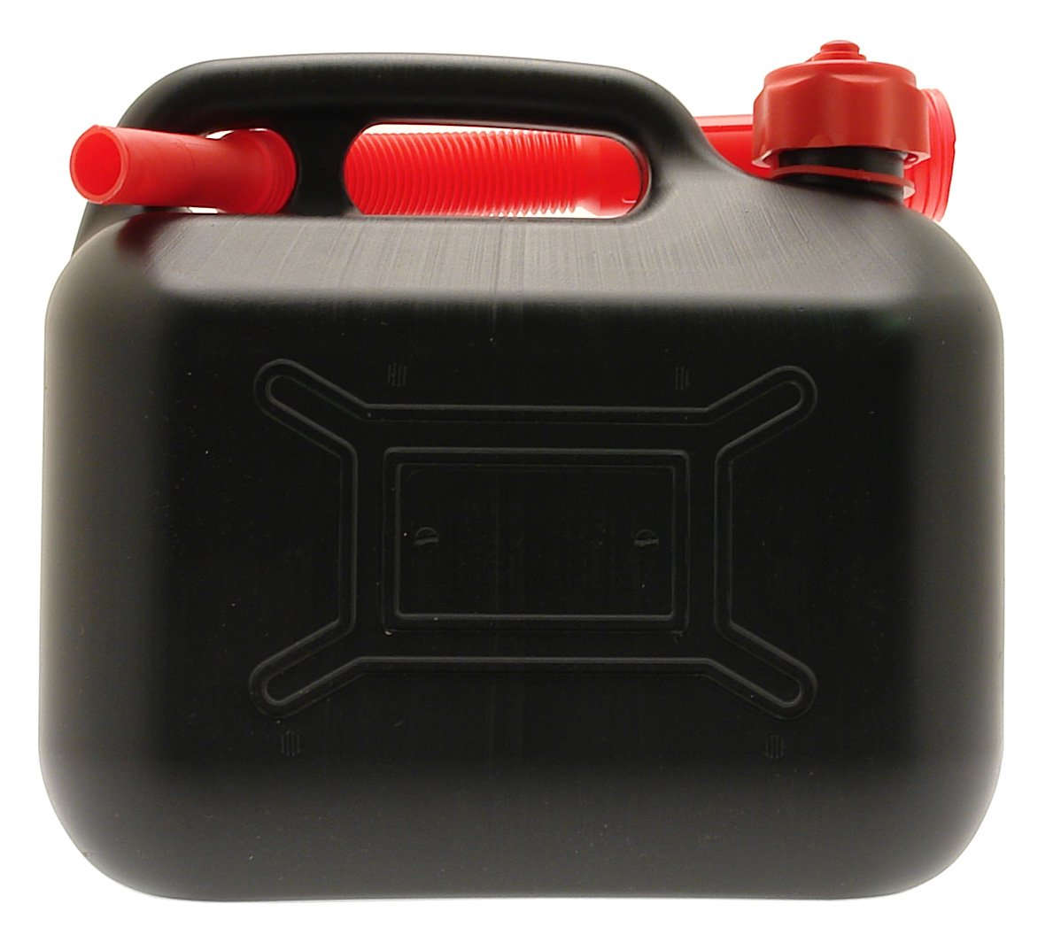Cosmos 3203 10L Plastic Jerry Can – Black - BigaMart