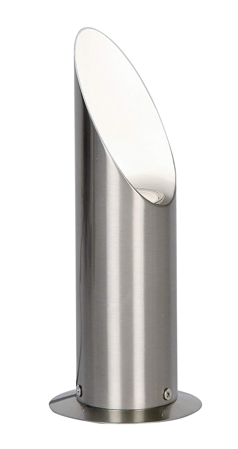 Mini Floor Uplighter Satin Chrome Finish – BigaMart