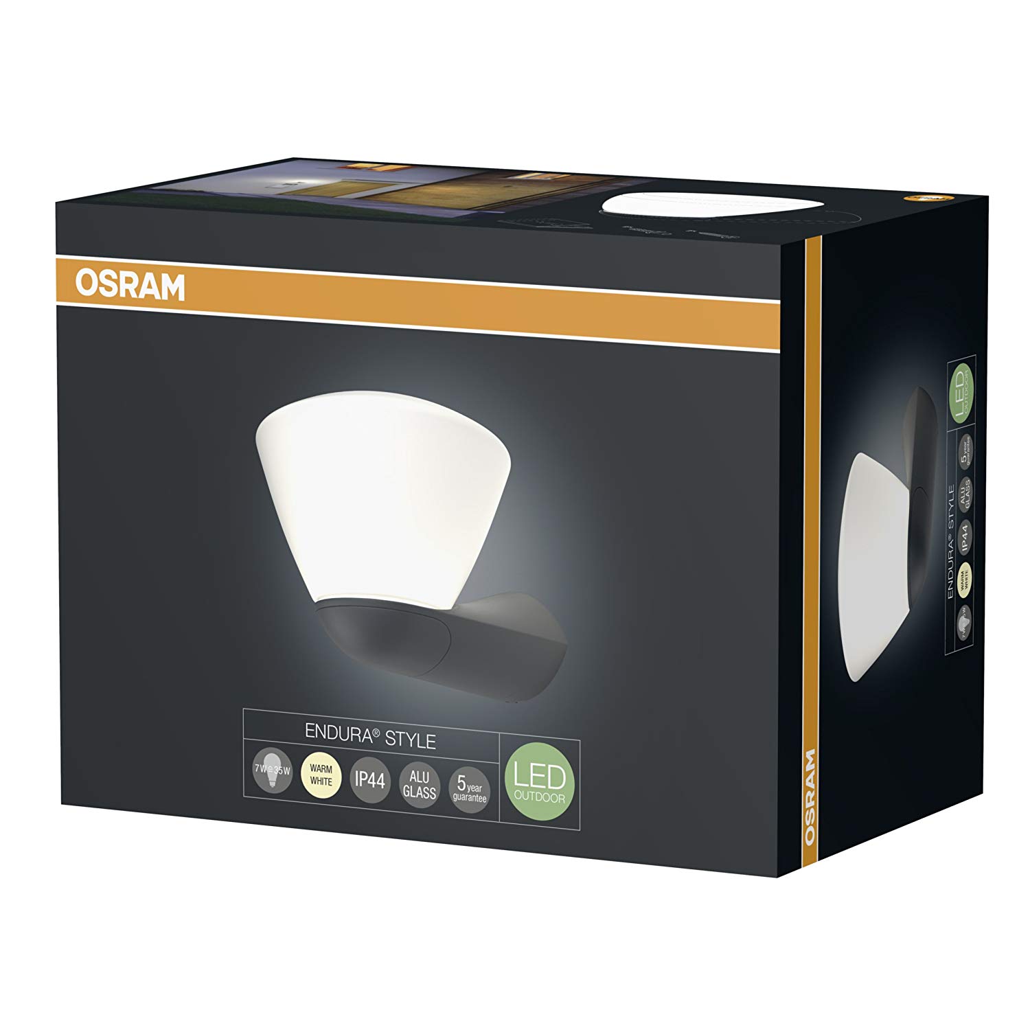 OSRAM LED wall-outdoor Luminaire / Endura Style Lantern Bowl ...