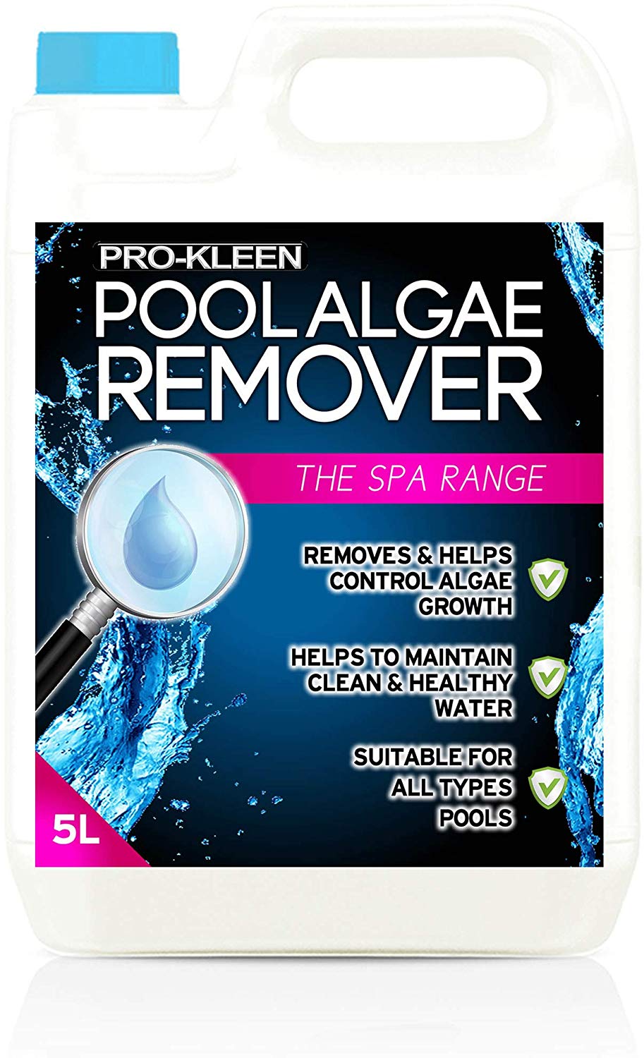 Pro-Kleen Pool Algae Remover 5L – Removes & Prevents Algae Growth ...