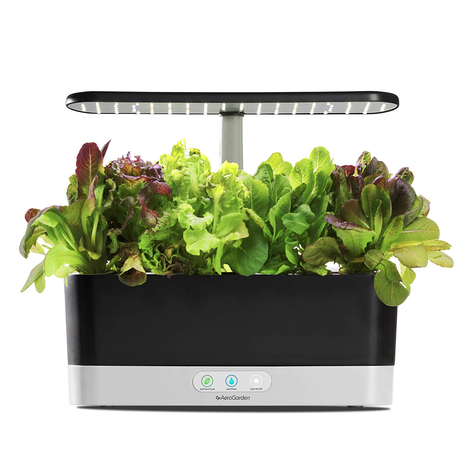 AeroGrow AeroGarden Harvest Slim Indoor Garden, Black – BigaMart