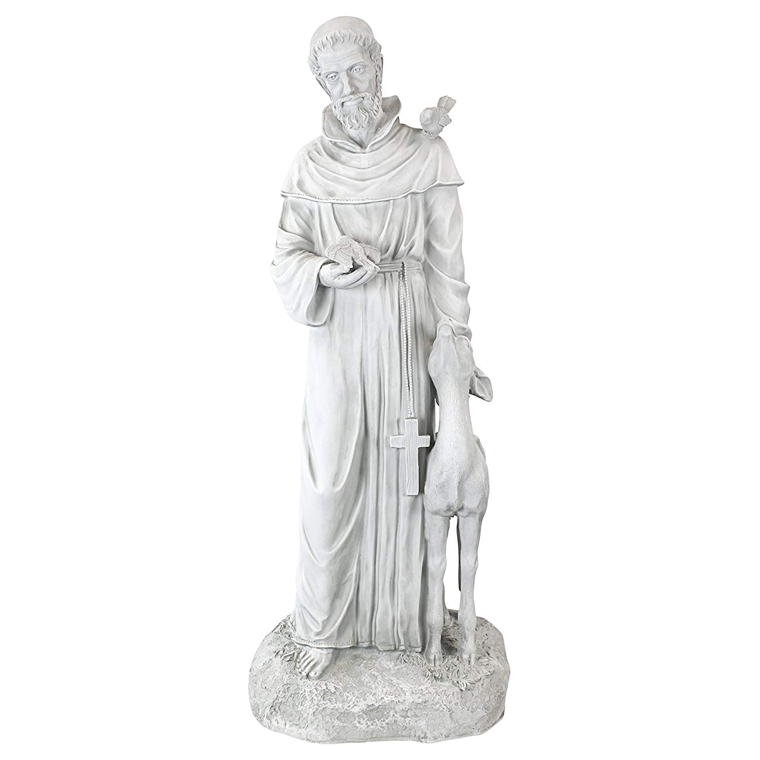 Design Toscano KY1336 Religious Garden Decor Statue, 26 inch, Polyresin ...