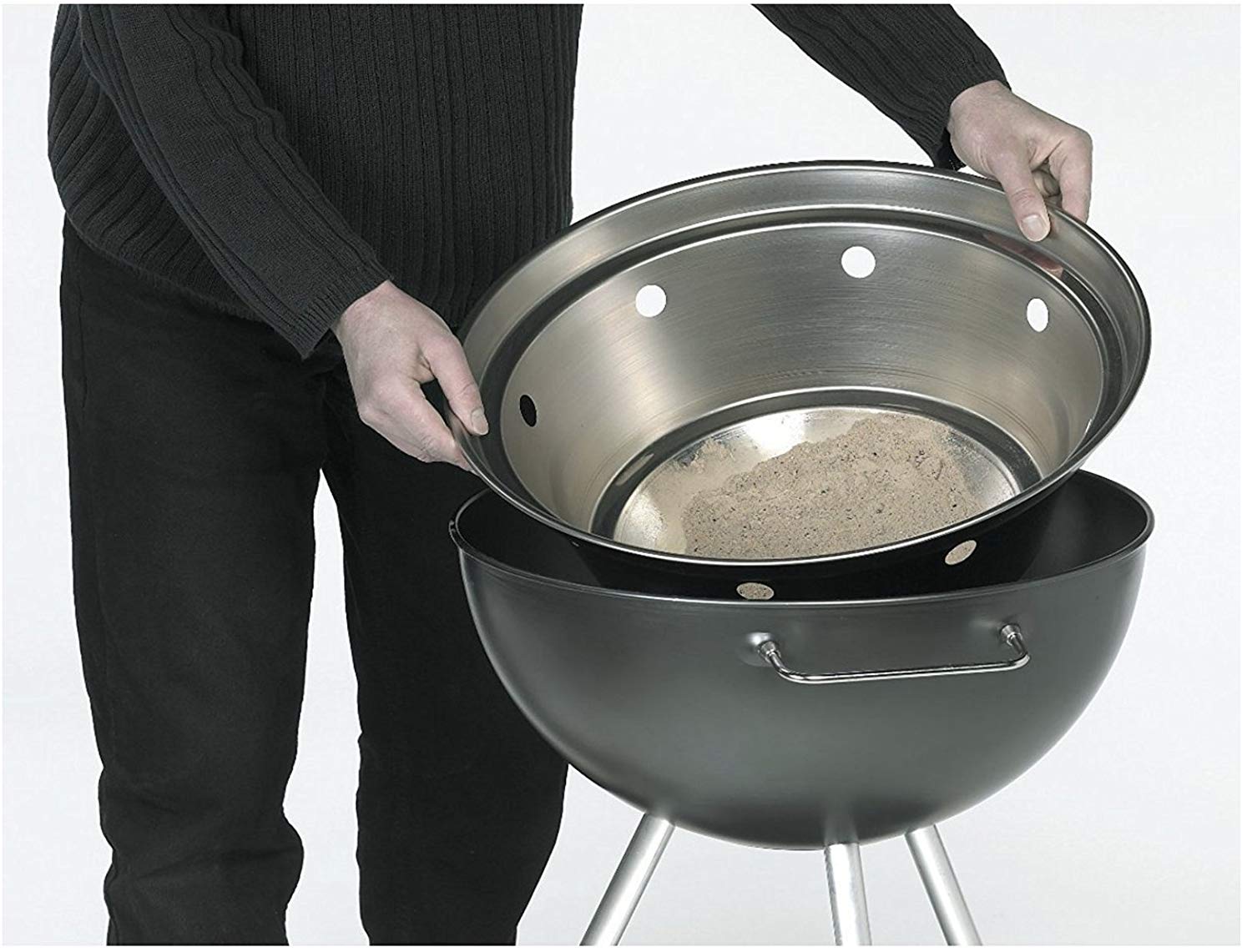 Dancook 1600 – Small Kettle Barbecue Grill with 40cm Cooking Grid ...