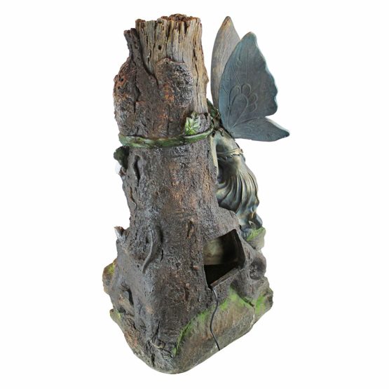 Design Toscano Pixie Fairy Enchanted Forest Cascading Garden Fountain ...