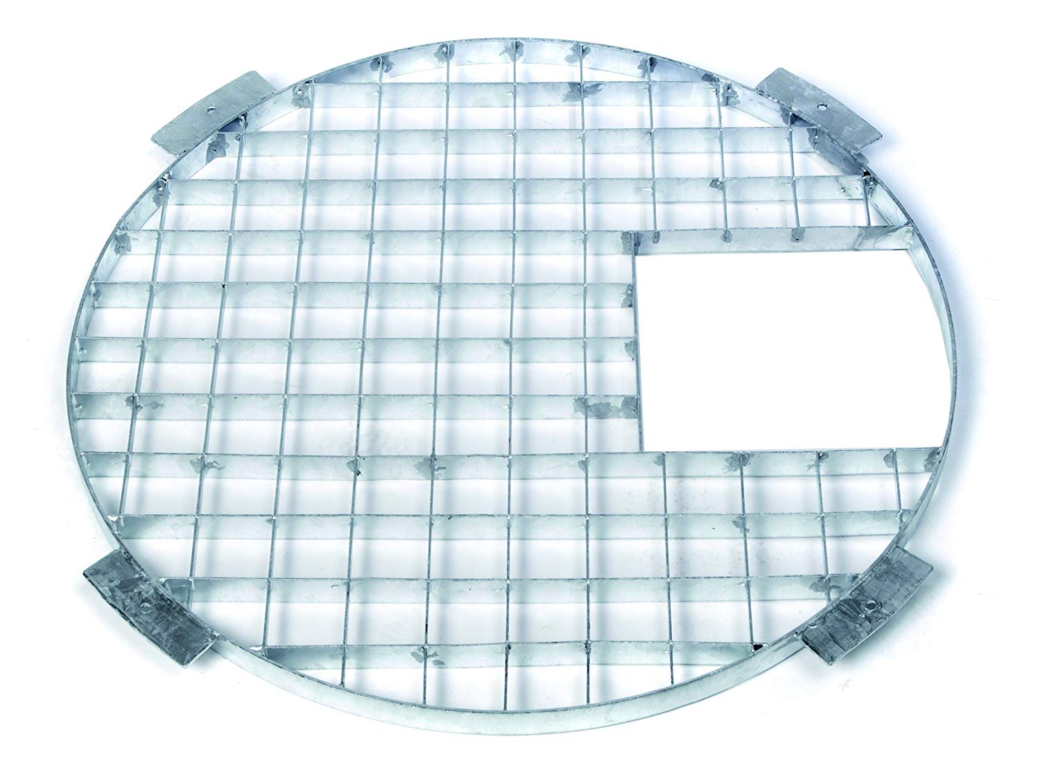 Apollo Galvanised Steel Round Grid for Round Fountain Ponds – BigaMart