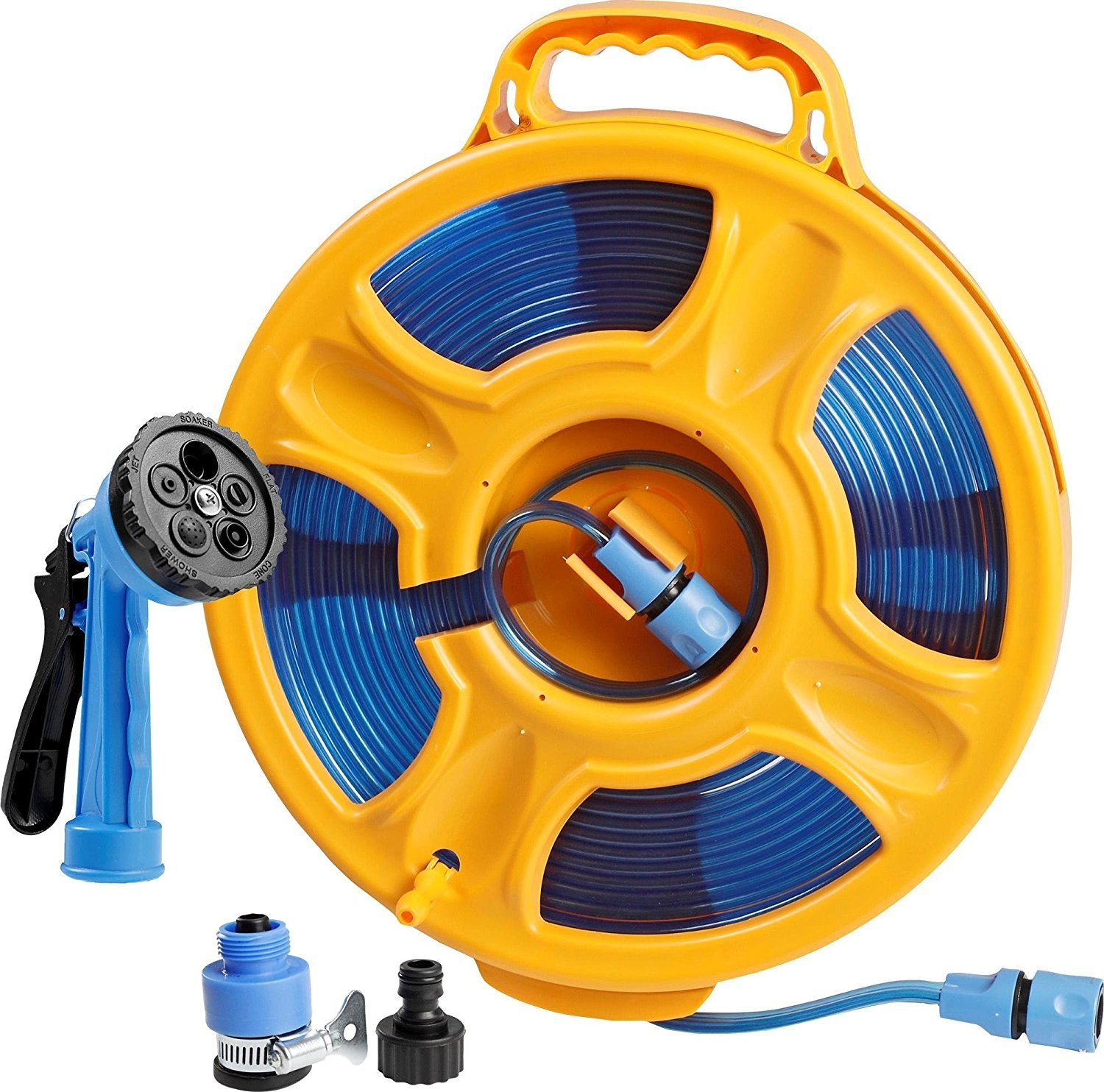 Brunner 15 METRE ROLL FLAT FOOD GRADE HOSE WITH CARRIER – BigaMart