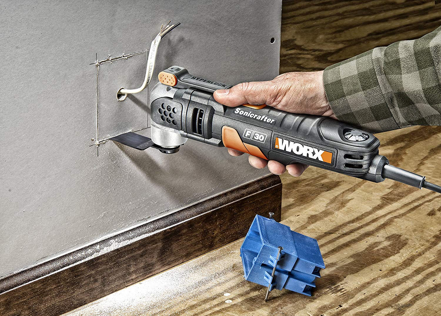 Worx WA5012.3 35mm Sonicrafter Universal Standard End Cut Blade (3 ...