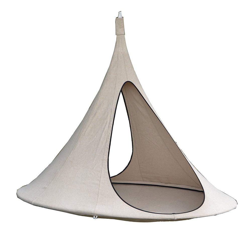 Cacoon Songo Indoor/Outdoor Hanging Chair, Moon – BigaMart