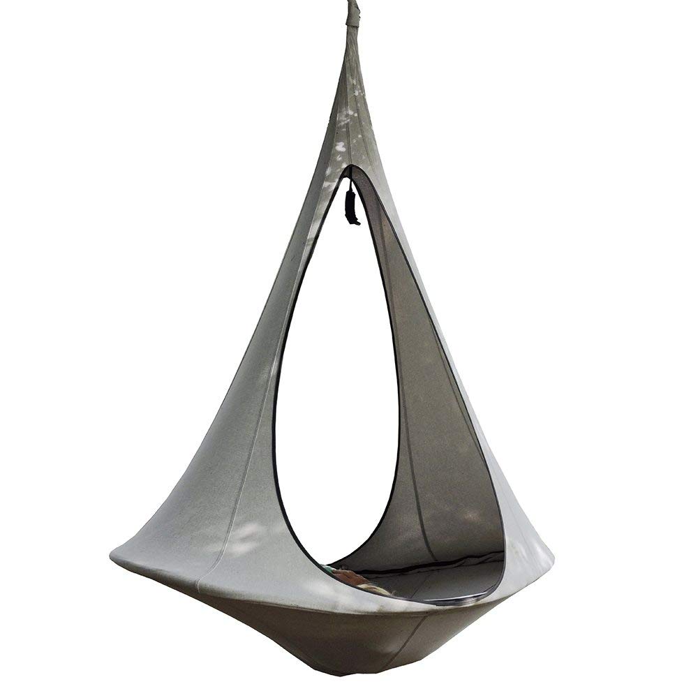 Cacoon Songo Indoor/Outdoor Hanging Chair, Moon – BigaMart