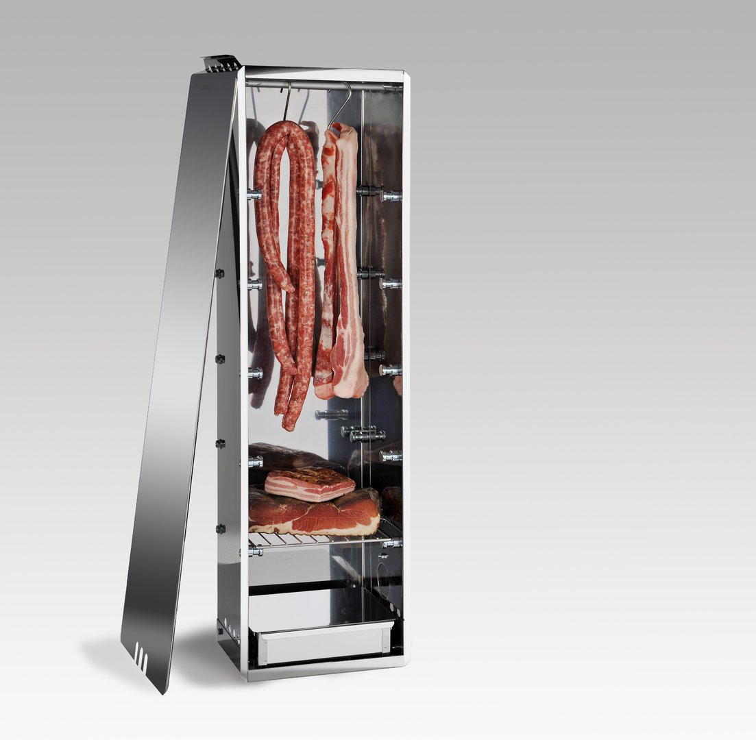Reber 10043N Vertical Smoker, Meat, Fish, Cheese, Vegetables, Stainless ...