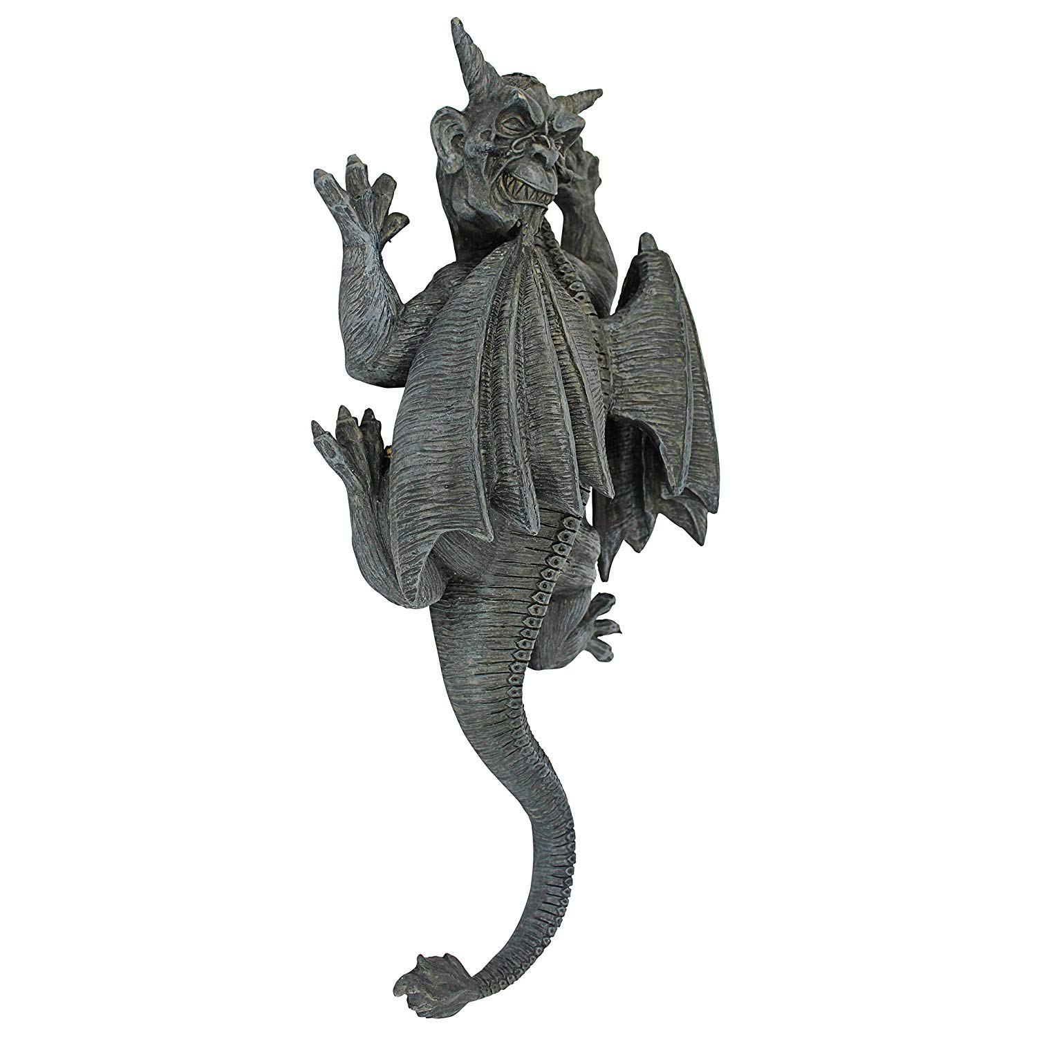 Design Toscano Gargoyle Demon on the Loose Gothic Decor Wall Sculpture ...
