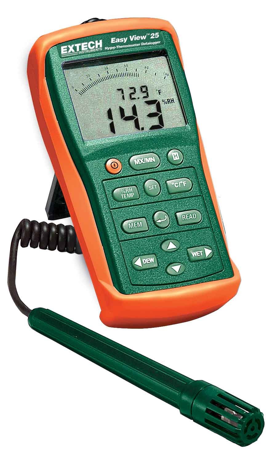 Extech EA25 Easy View Hygro-Thermometer and Data Logger – BigaMart