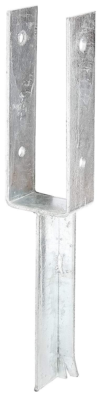 U-Shaped Post Anchor with Concrete Anchor Made from T-Iron lichte ...