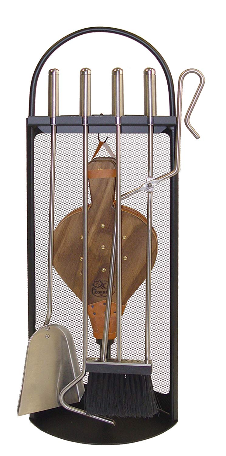 Imex The Fox 10018 – Game for Fireplace arco-Malla (Useful INOX and ...