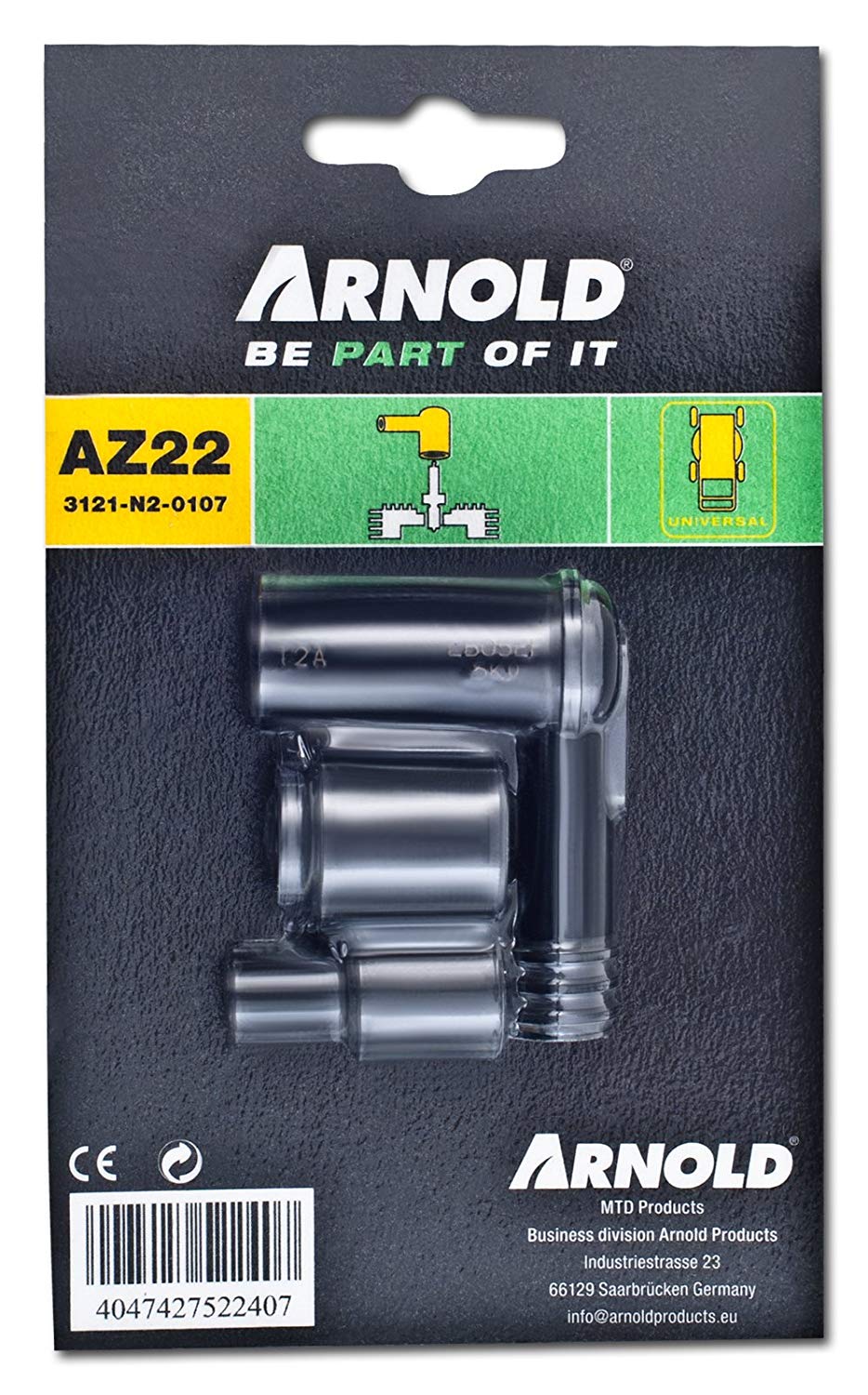 Arnold 3121-N2-0107 Spark Plug Socket Universal high for Lawnmowers ...