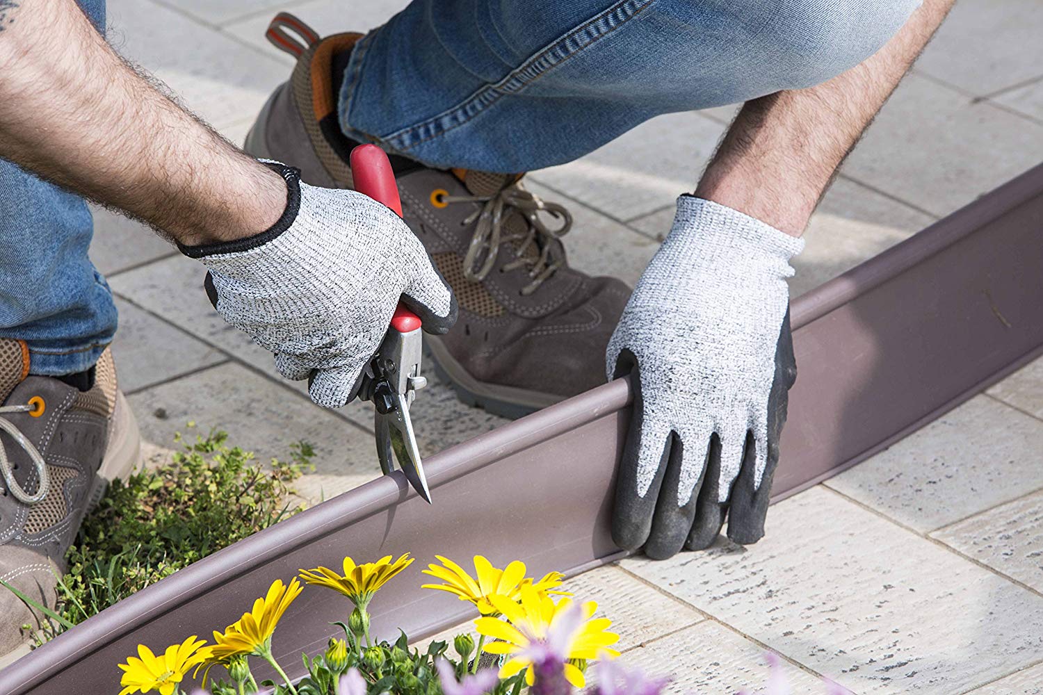 Epoca Epocadeco Plastic Border, Brown, 600×11.5×30 cm – BigaMart