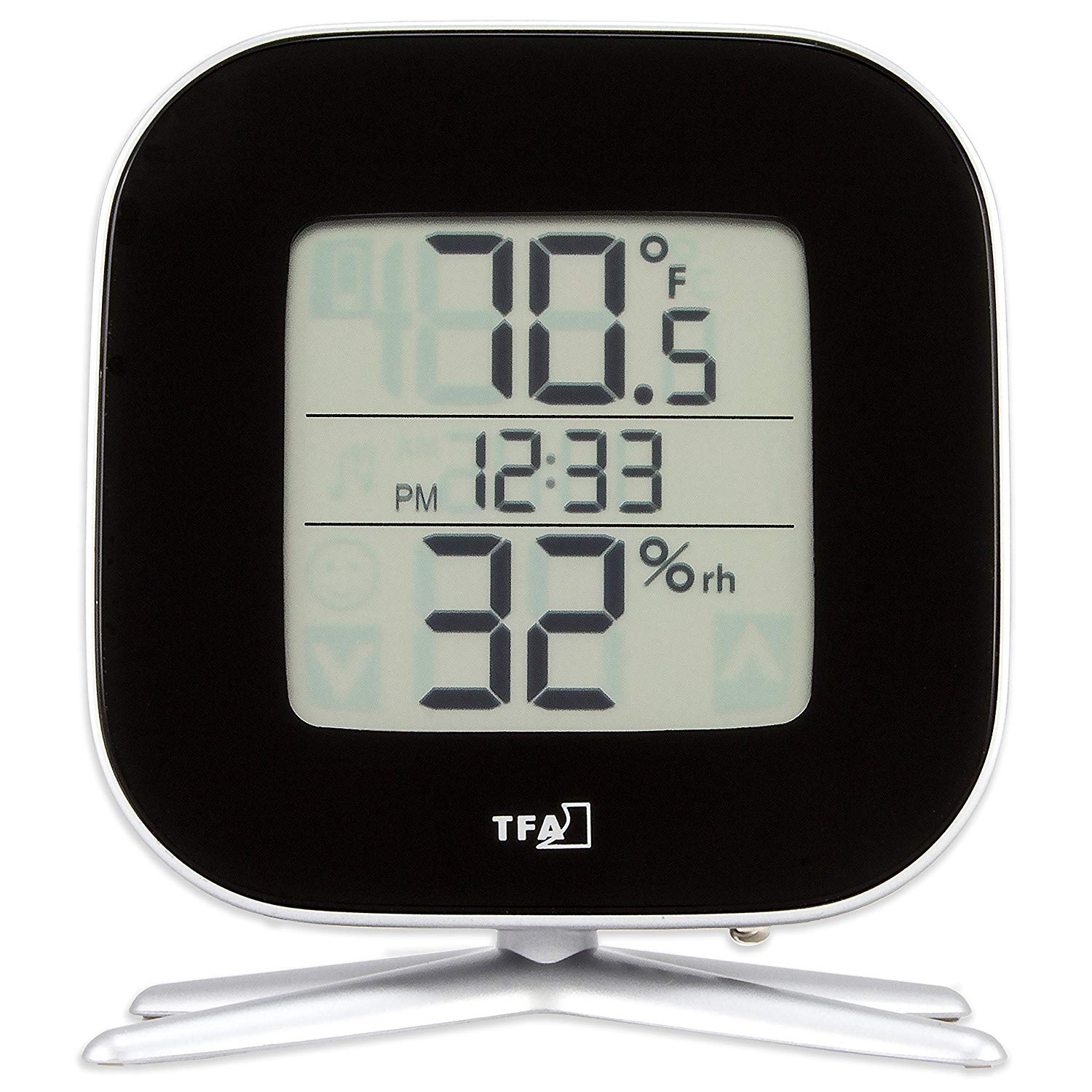 TFA 30.5030.01 Tivi Digital Thermo Hygrometer – Black – BigaMart