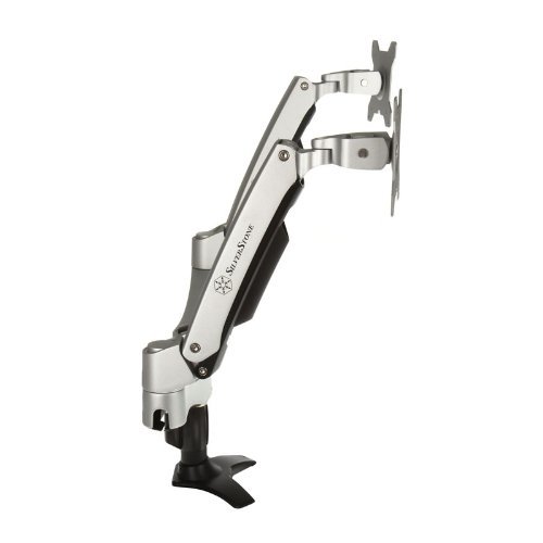 SilverStone SST-ARM22SC – Two ARM LCD LED Monitor Mount Bracket ...