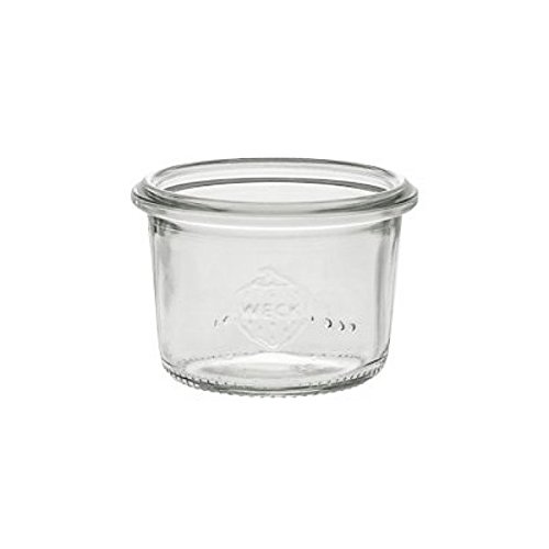 Viva Haushaltswaren 6 Mini Preserving Jars 80 ml Jar with Clips, Rings ...