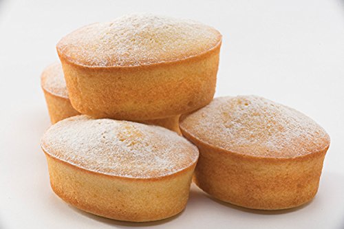 MasterClass KCMCHB88 12 Hole Friand Pan with PFOA Free Non Stick ...