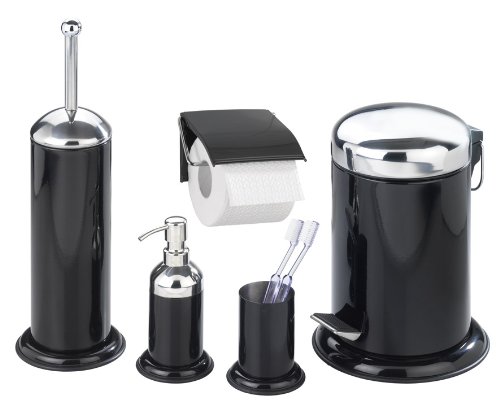 Wenko Wenselaar GmbH & CO KG Retoro Cosmetic Pedal Bin, Stainless_Steel ...