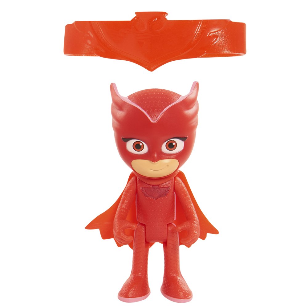 PJ Masks Light Up Figure with Amulet Bracelet – Owlette – BigaMart