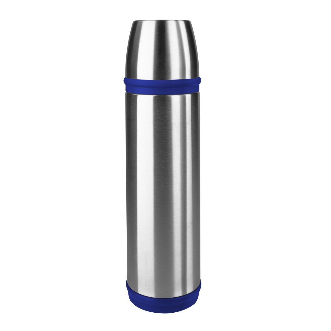 Emsa 502474 Captain insulated flask, screw cap, 1 liter , stainless ...