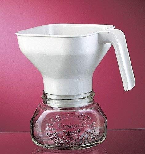 Leifheit Filling Funnel for Preserve Jars, White – BigaMart
