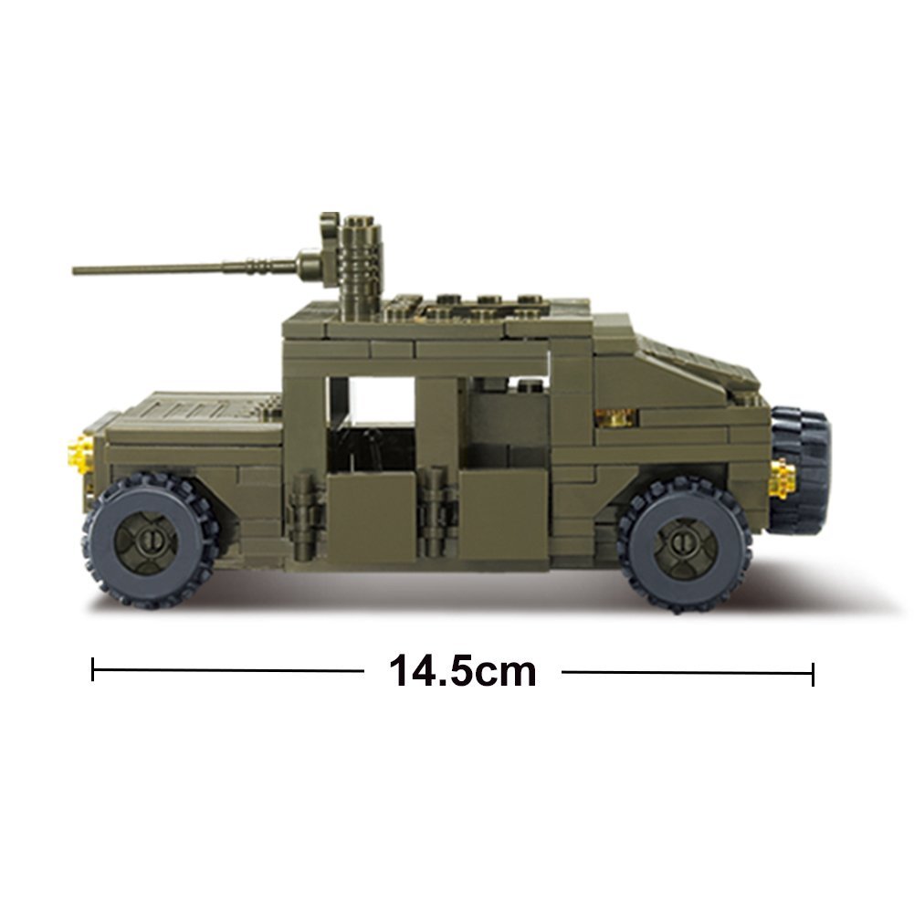 Sluban SlubanM38-B0297 Armoured Car Building Bricks Set – BigaMart