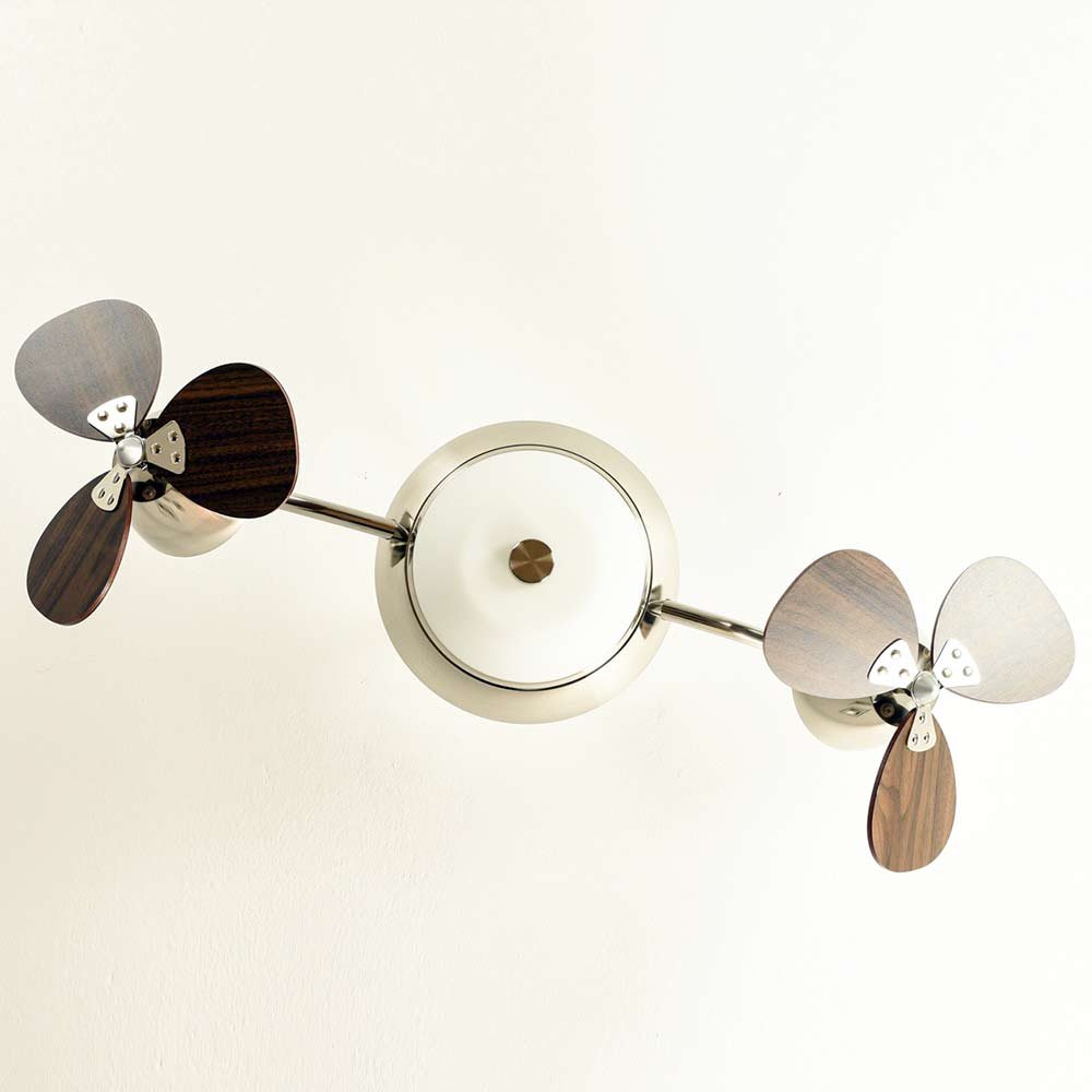 Low Energy Ceiling Fan eFan Satin Nickel 42” with Light and Remote ...