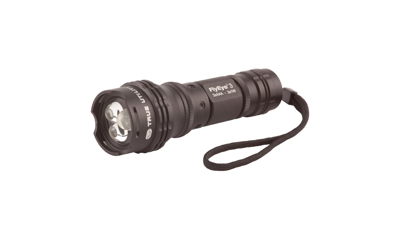True Utility TU87 FlyEye 3 LED Torch with Belt Pouch – BigaMart