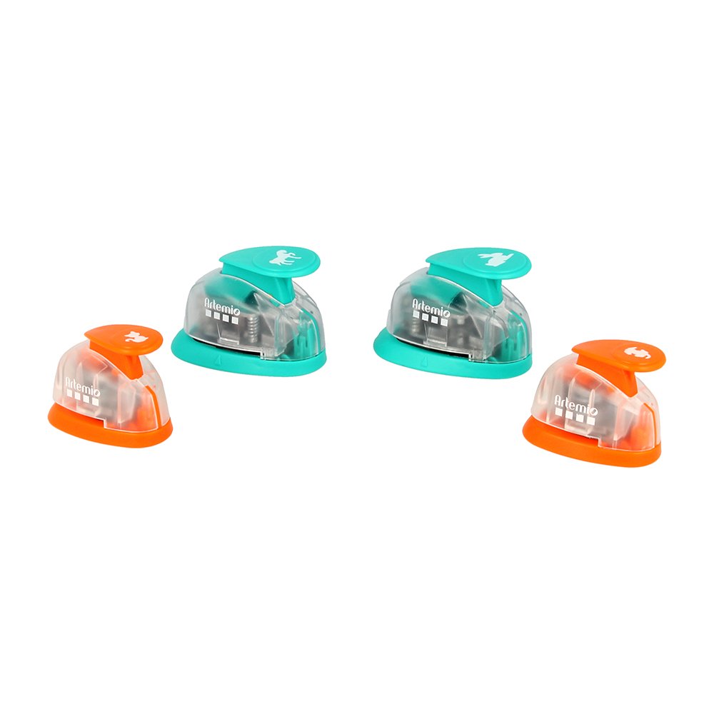 Artemio 4-Piece Punches Animals Kit, Multi-Colour – BigaMart