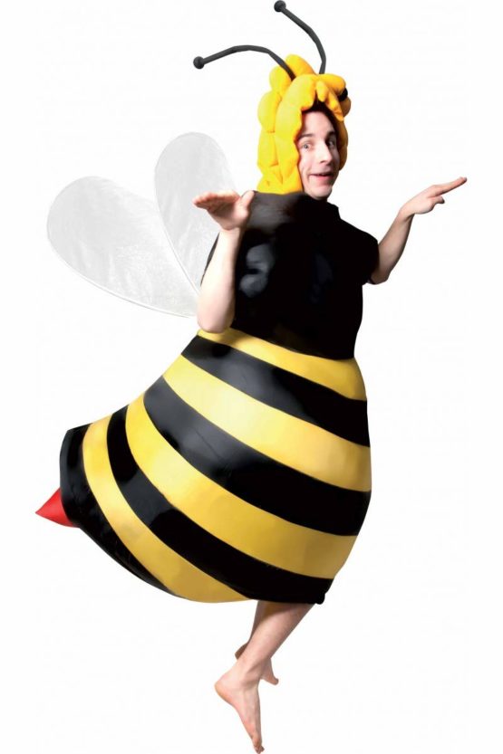 P’tit Clown – 90419 – Inflatable Bee – Adult Fancy Dress Costume – One ...