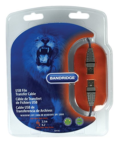 Bandridge USB A Male File Transfer Cable – BigaMart