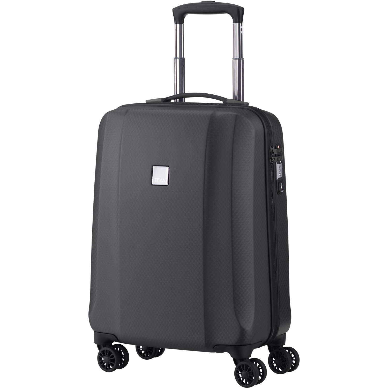 Titan Xenon Deluxe Suitcase Trolley 4 wheels 56 cm – BigaMart