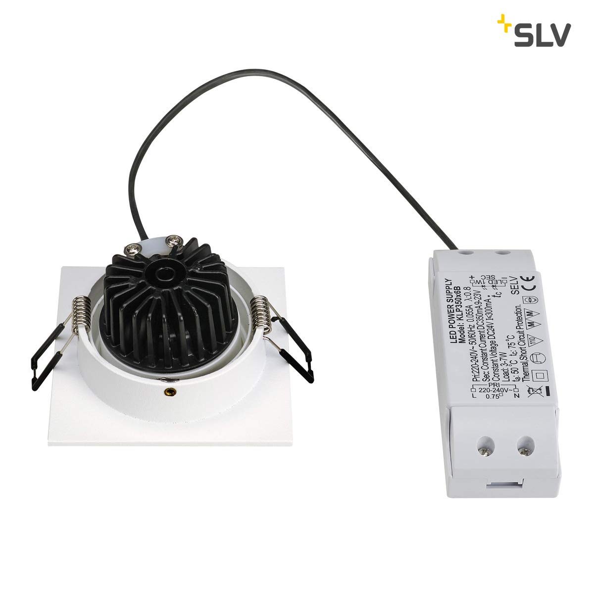 SLV New TRIA 1 Set/LED spot, floodlight, Spotlight, Ceiling, recessed ...