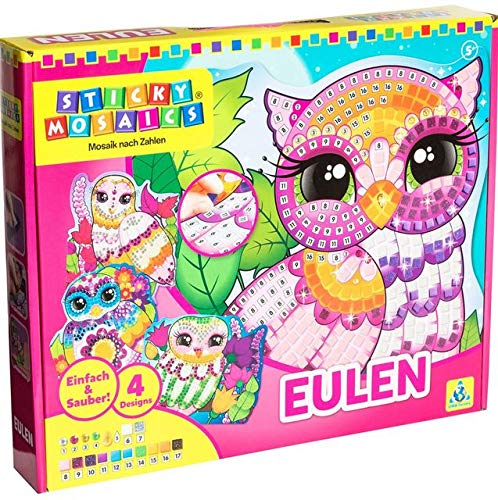 The Orb Factory Sticky Mosaics Owls Craft Kit – BigaMart
