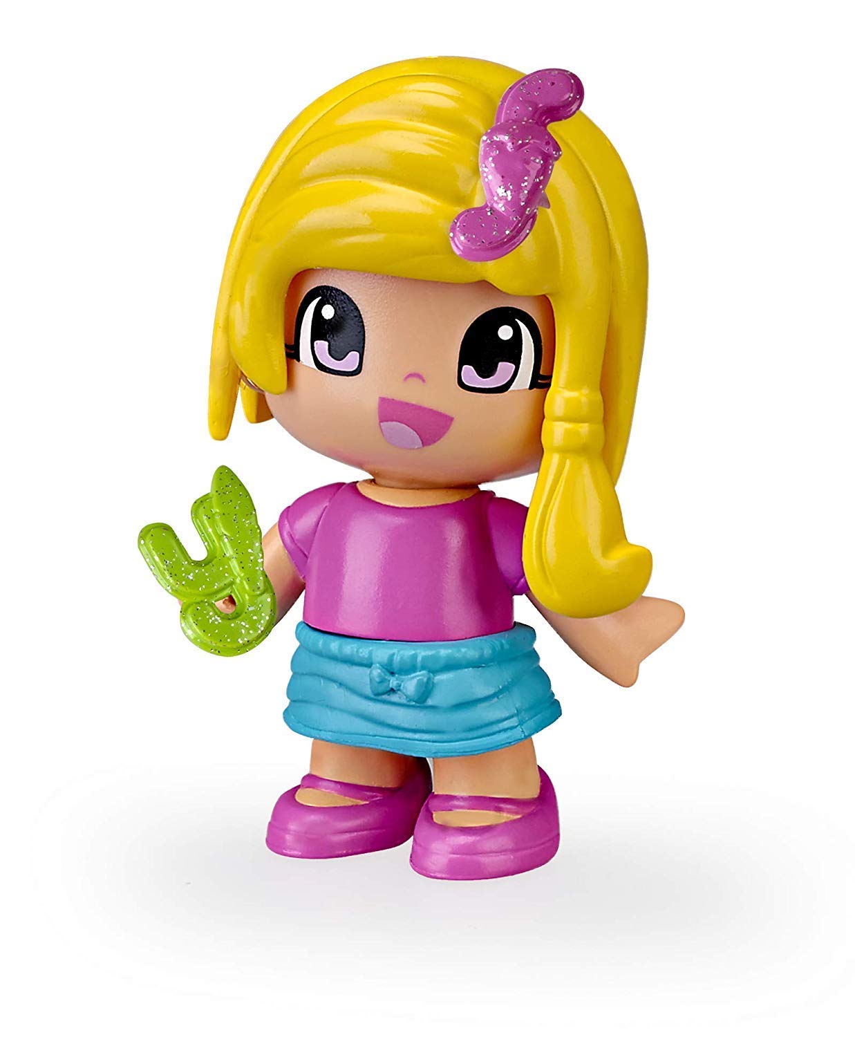 Pinypon 700014700 izer, Set to Create a Custom, Yellow Hair, Assorted ...