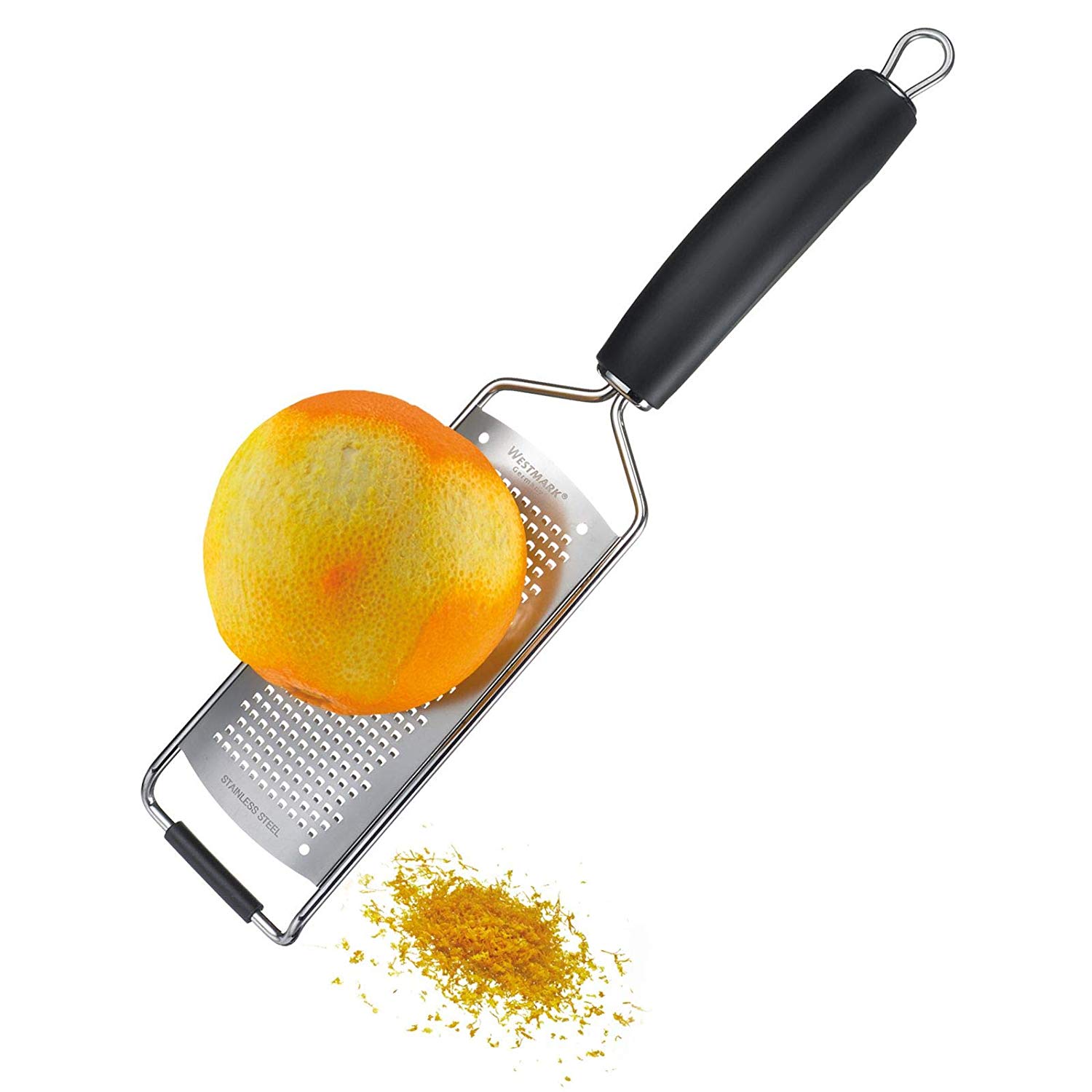 Westmark Grater, Fine, Stainless Steel/Plastic, Technicus-Square, Black ...