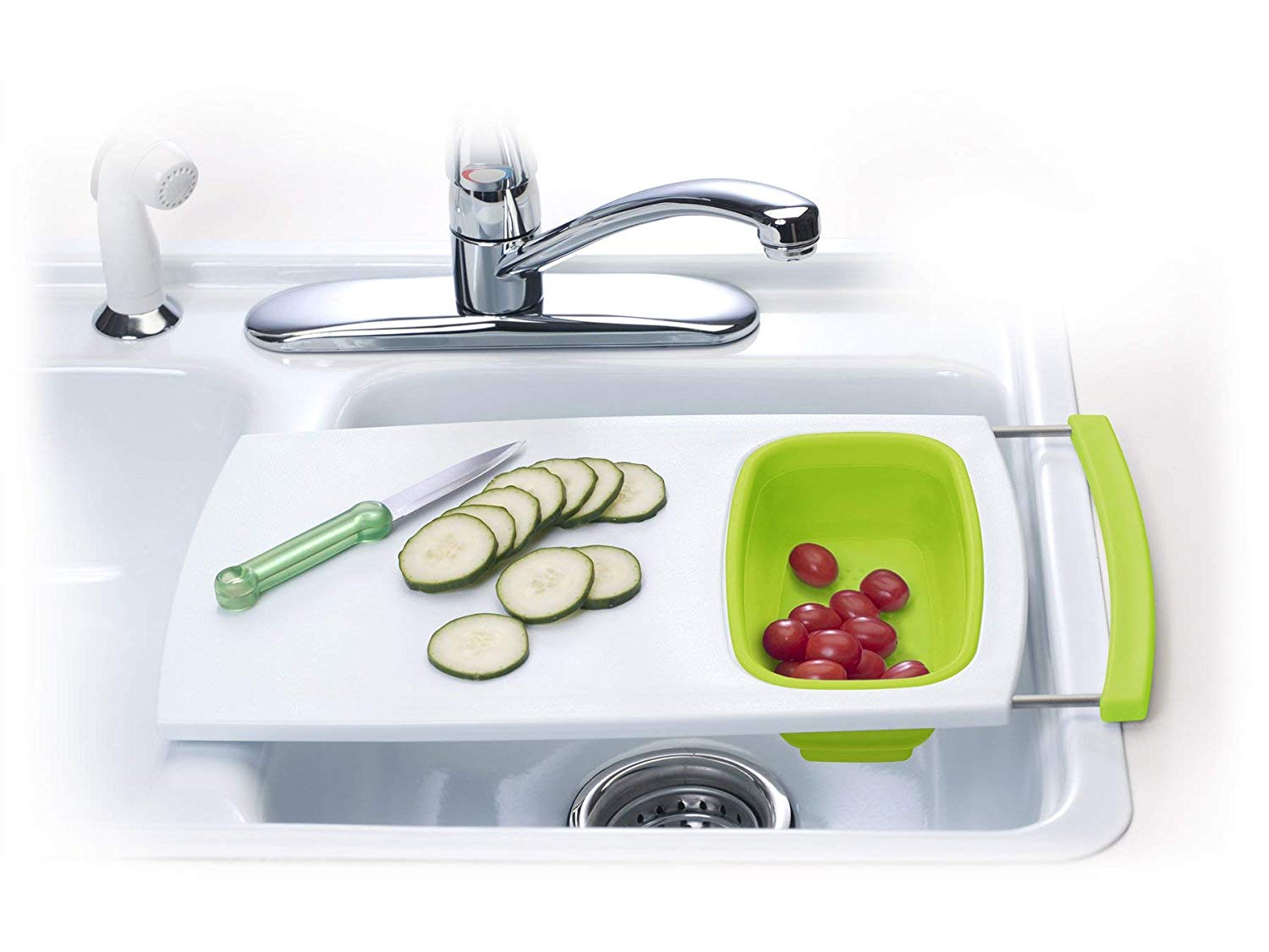 Progressive PCB-3510MAX Expanding Chopping Board with Removable ...