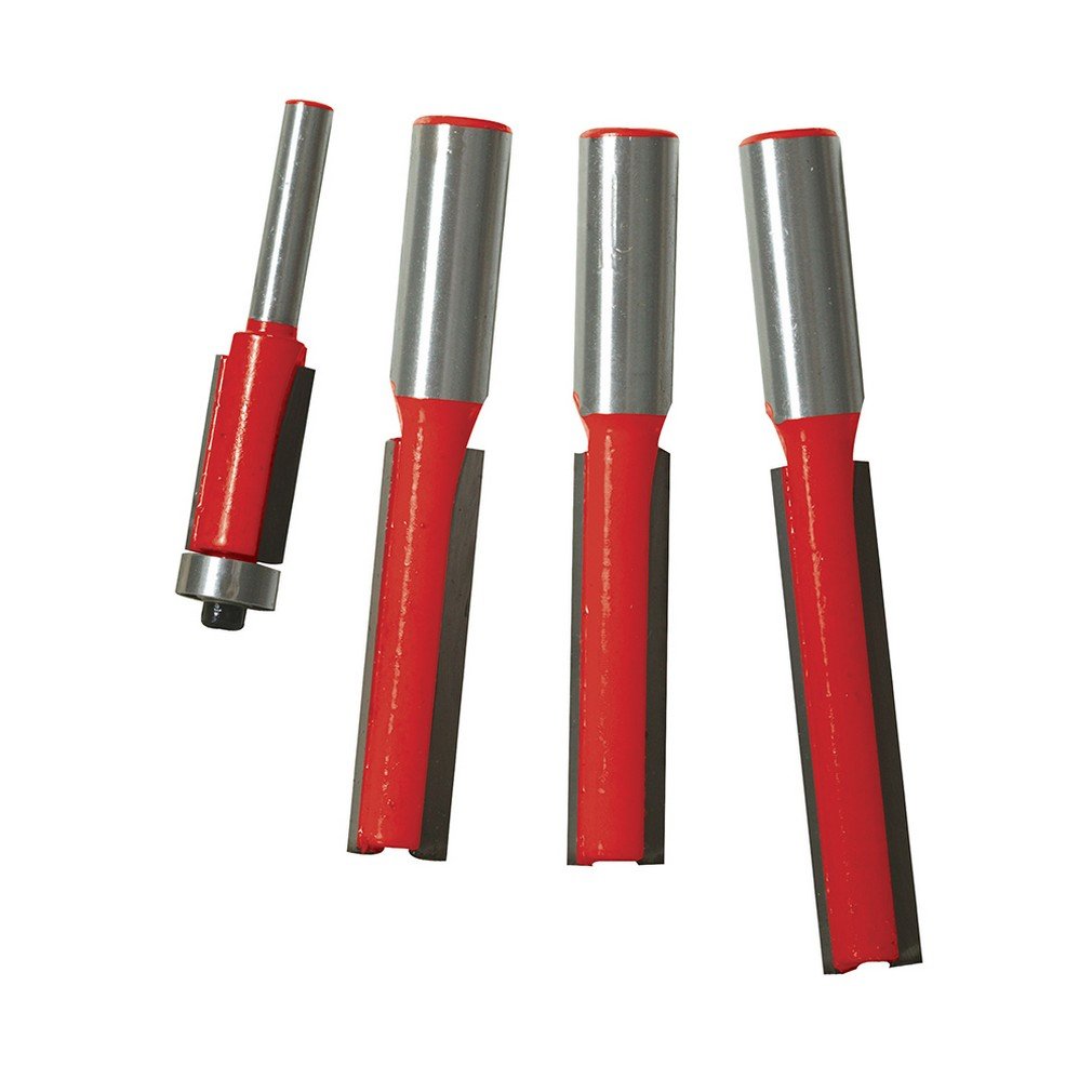 Silverline 719769 Kitchen Router Bit Set 4pce 1/2″ / 1/4″ – BigaMart