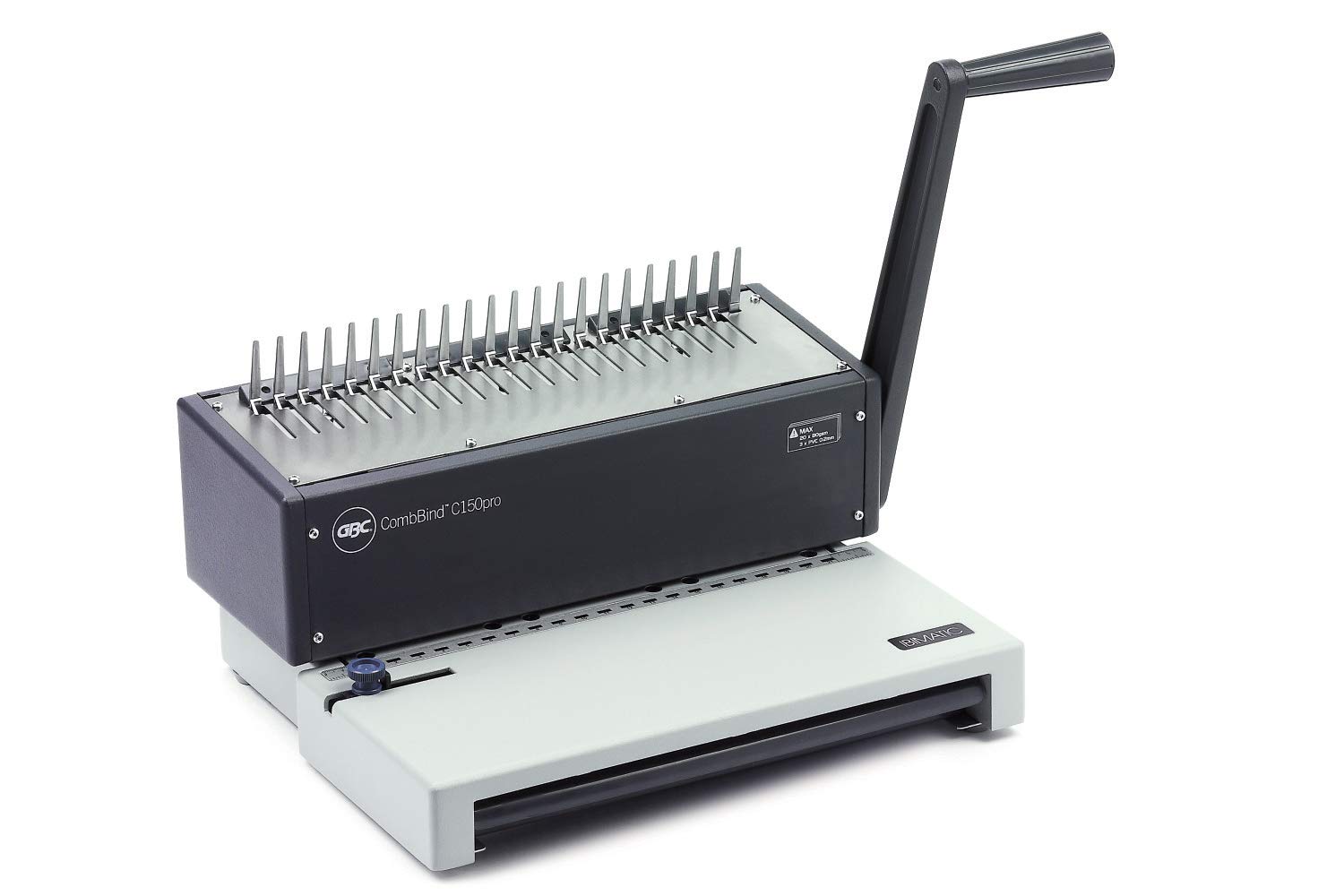 GBC CombBind C150Pro Binding Machine, 20 Sheet Punch Capacity, 450 ...