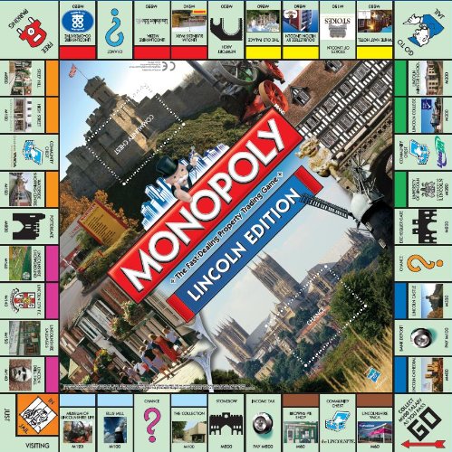 Winning Moves Lincoln Monopoly Board Game – BigaMart