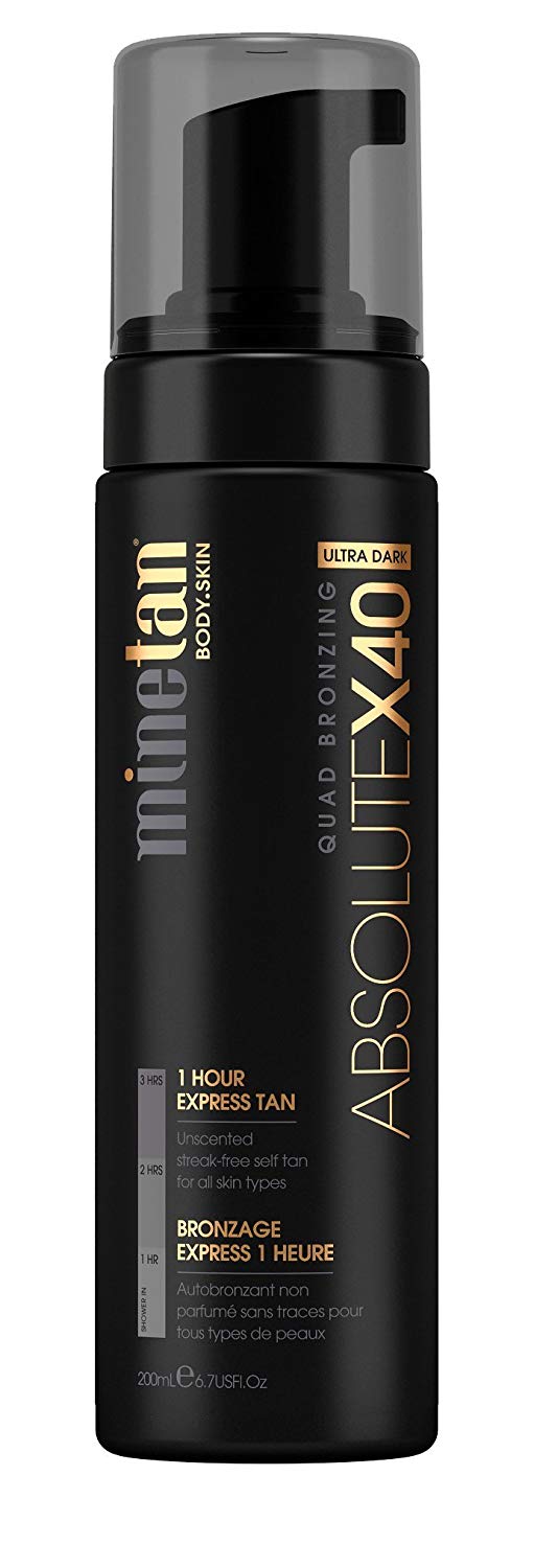 MINETAN BODY Absolute x40 Self Tan Foam – Darker Ultra Dark Self ...
