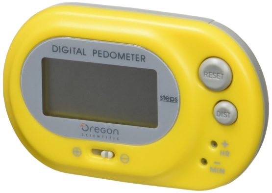 Oregon Scientific Basic Pedometer – Yellow, 24 G – BigaMart