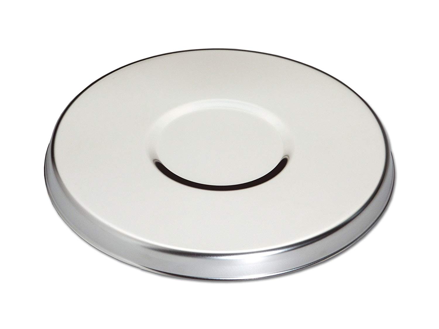 CHG Cooker Cover Plate 20cm, Stainless Steel, Silver, 20 x 20 x 1.6 cm ...