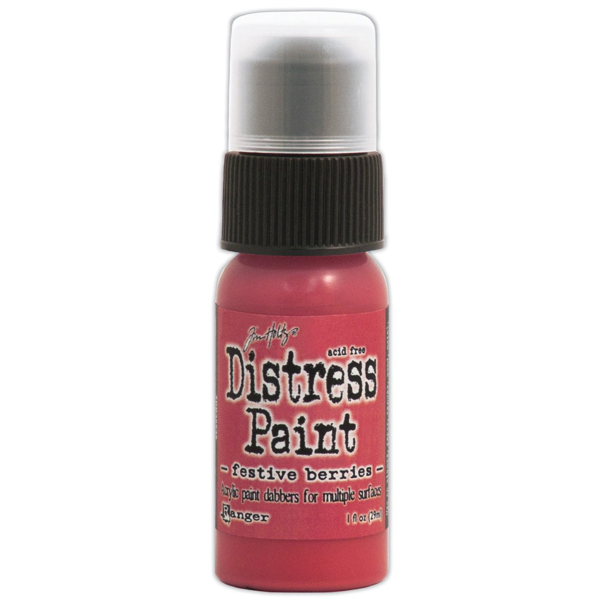 Ranger Distress Paint Dabber 1oz-Festive Berries, – BigaMart